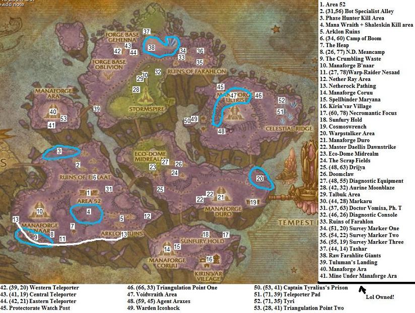 World Of Warcraft Leveling Guide Netherstorm 67 70